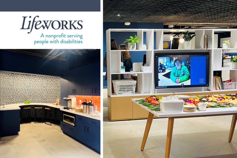 Lifeworks Services New Office Celebrates Inclusion | Pope Design Group