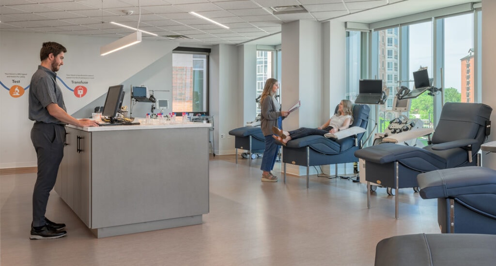 Memorial Blood Centers – Richfield Donor Center | Pope Design Group